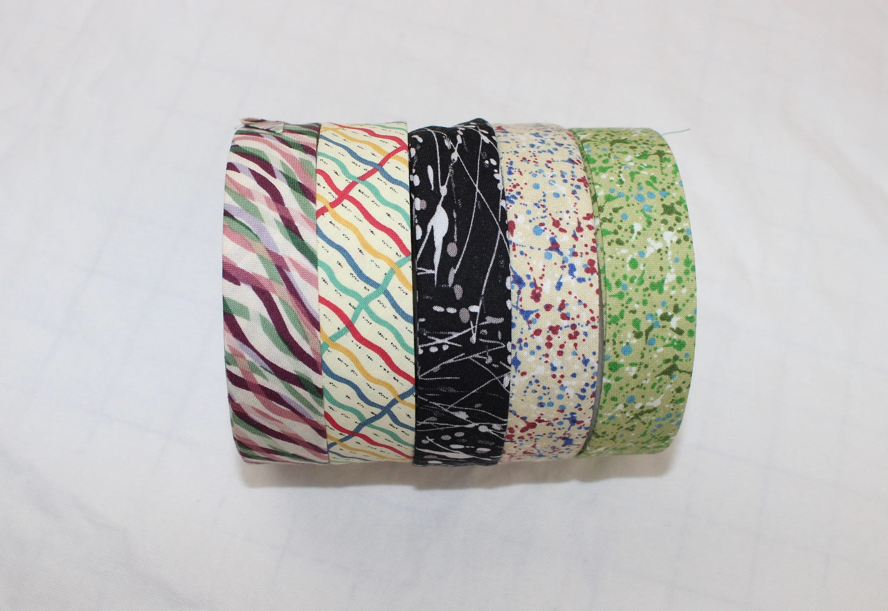 25mm Patterned – Quality Bias Binding